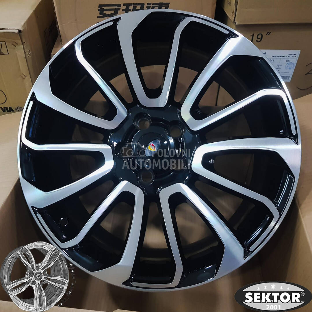 Aluminijumske felne range rover 20" 5 x 120 | Felne i ratkapne ...