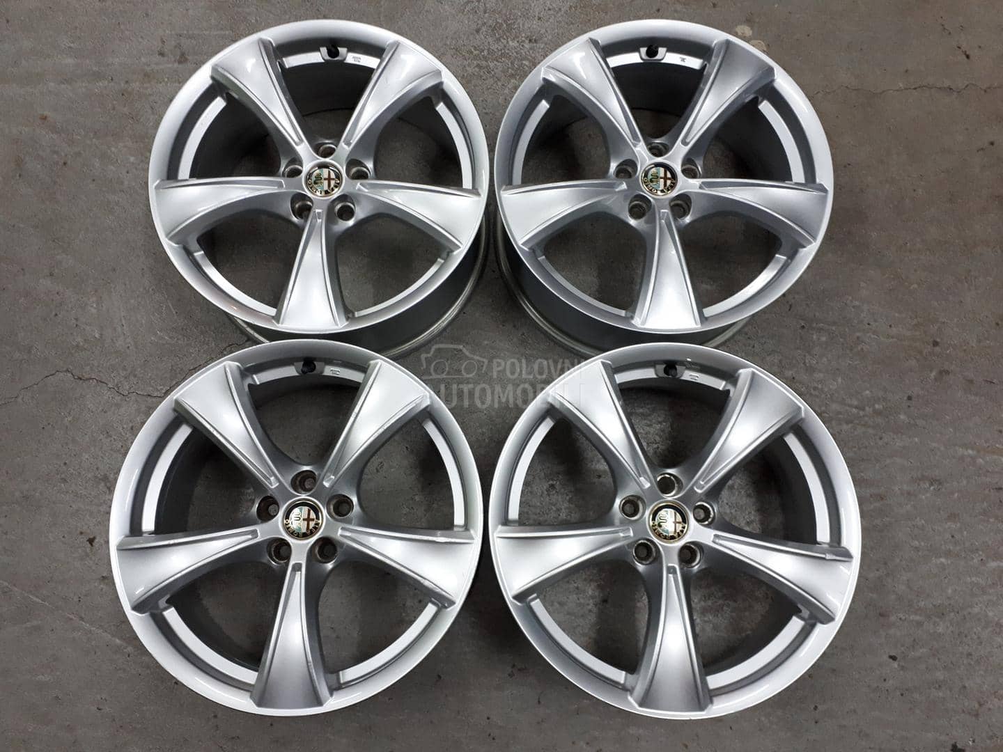 Aluminijumske felne Alfa Romeo Original 17" 5 x 98 | Felne i ratkapne ...