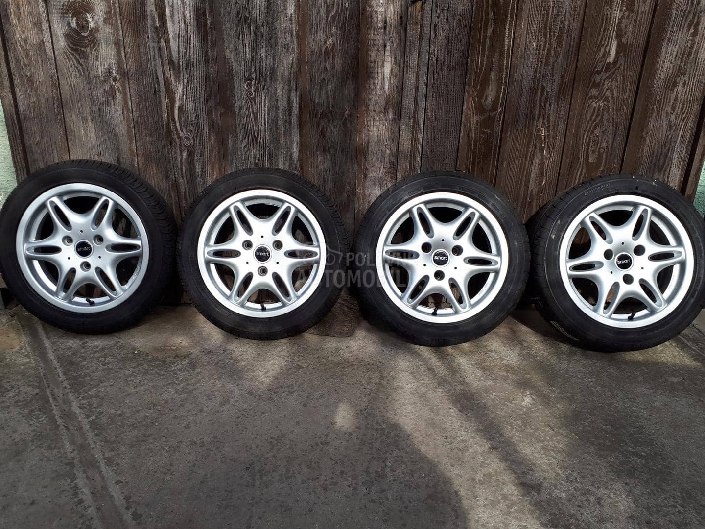 Aluminijumske felne Smart ForTwo 15" 3 x 112 | Felne i ratkapne ...