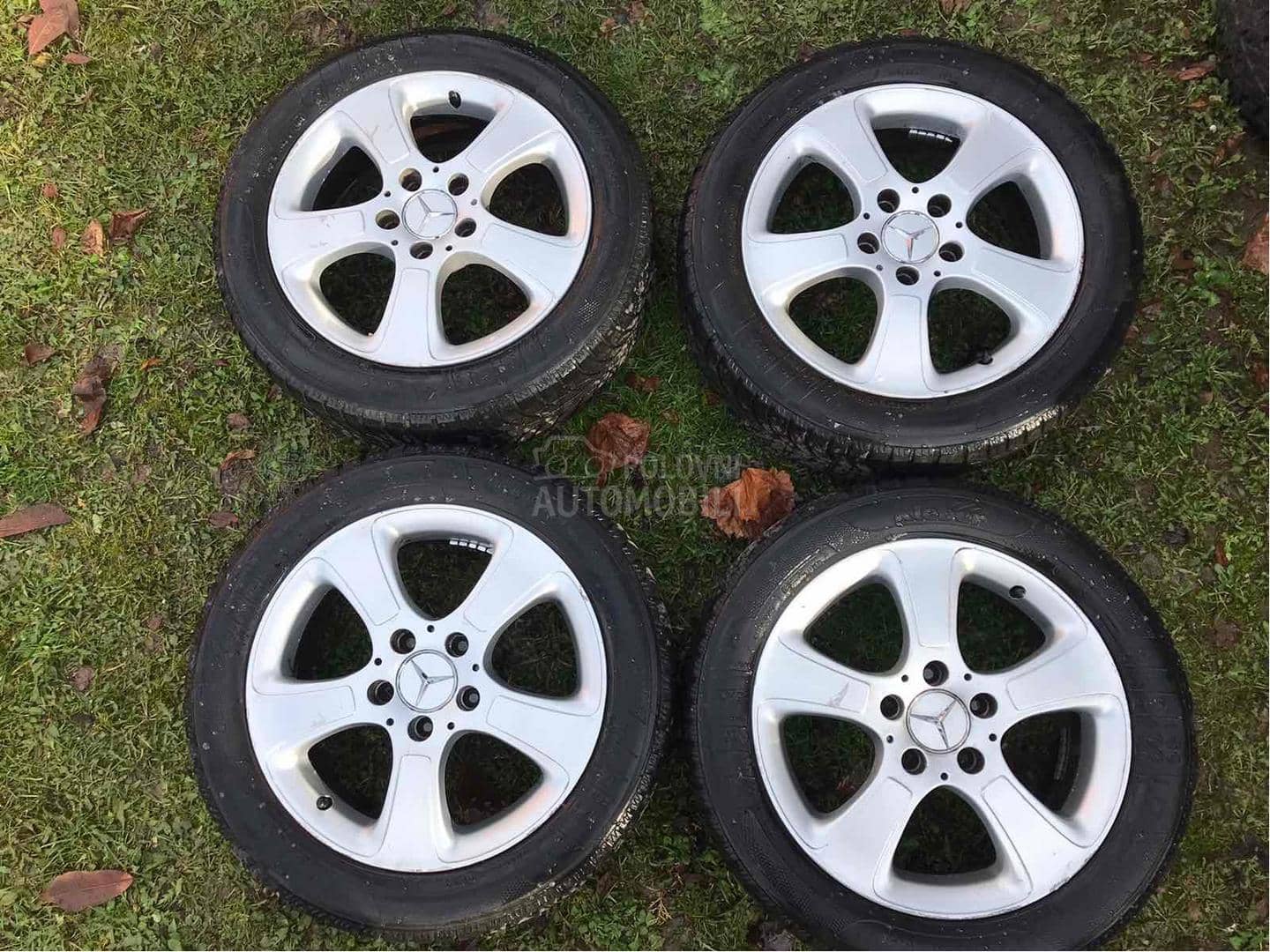 Aluminijumske felne mercedes 16" 5 x 112 | Felne i ratkapne | Polovni ...