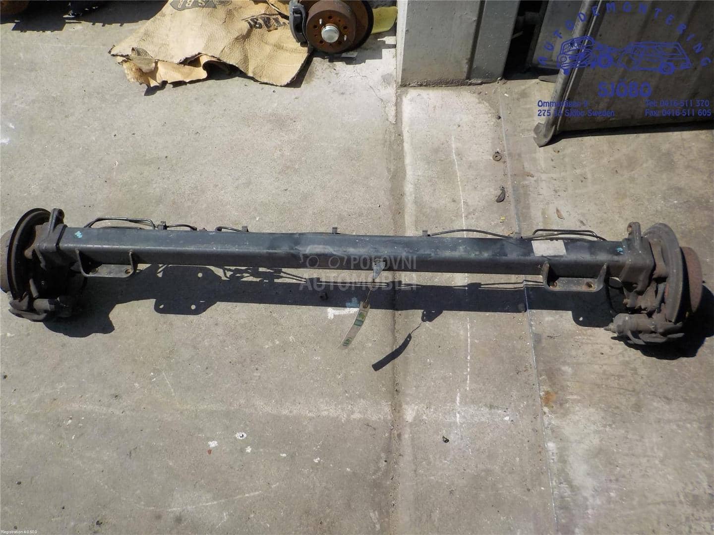 Zadnja osovina za Fiat Ducato | Delovi i oprema za transportna vozila ...