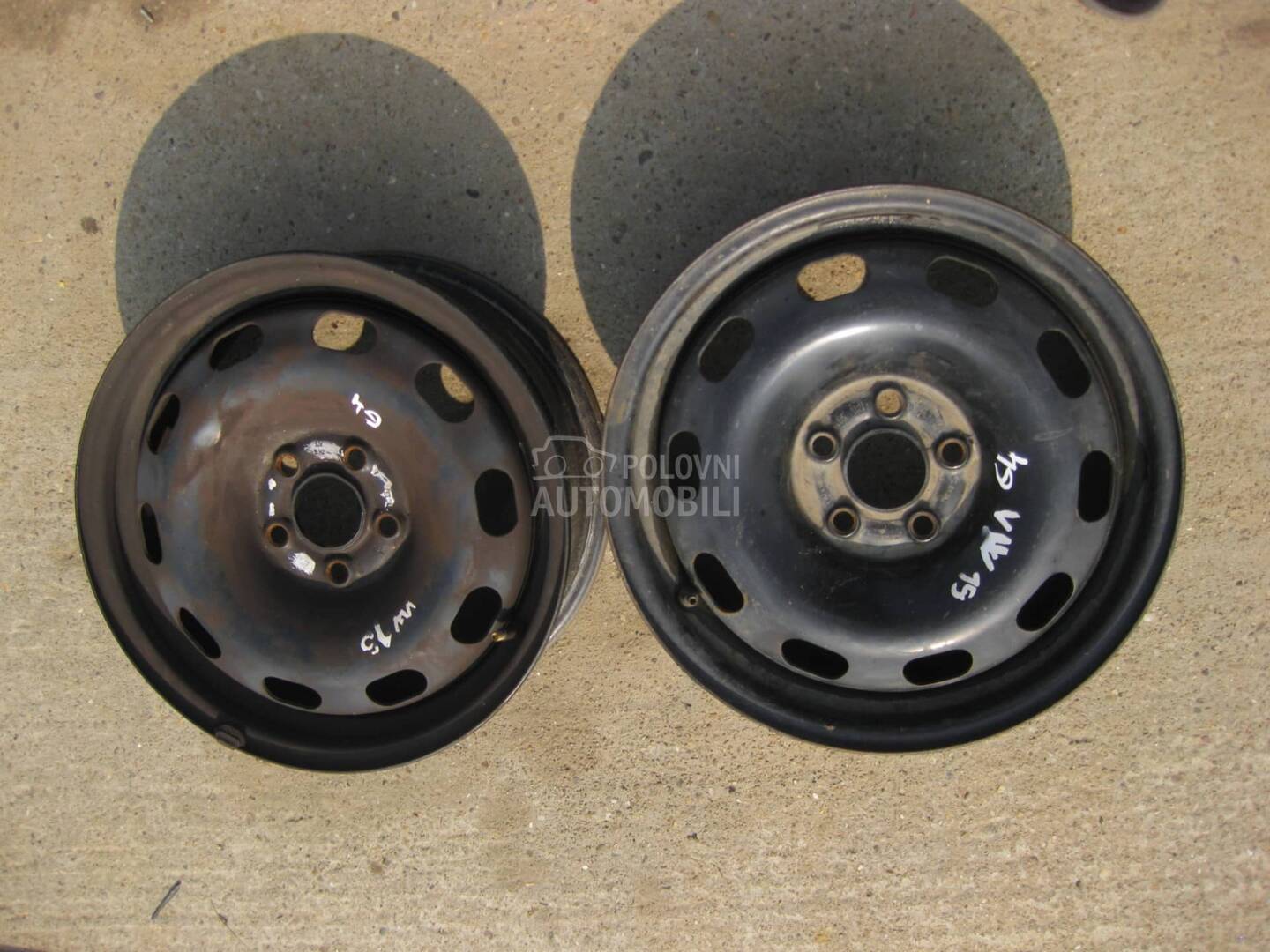 Čelične felne 15" 5 x 100 | Felne i ratkapne | Polovni Automobili