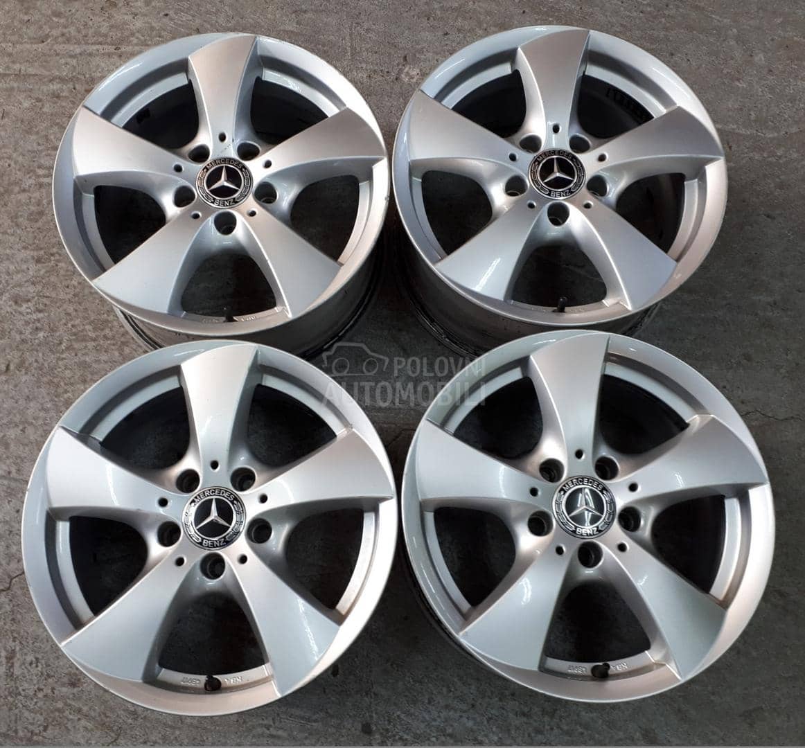 Aluminijumske felne Mercedes Original 16" 5 x 112 | Felne i ratkapne ...
