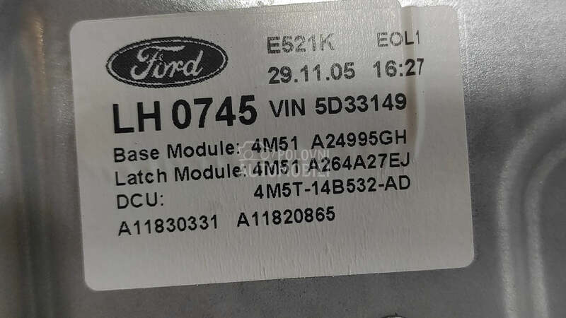 MOTORIC PODIZACA STAKLA za Ford Focus | Auto delovi | Polovni Automobili