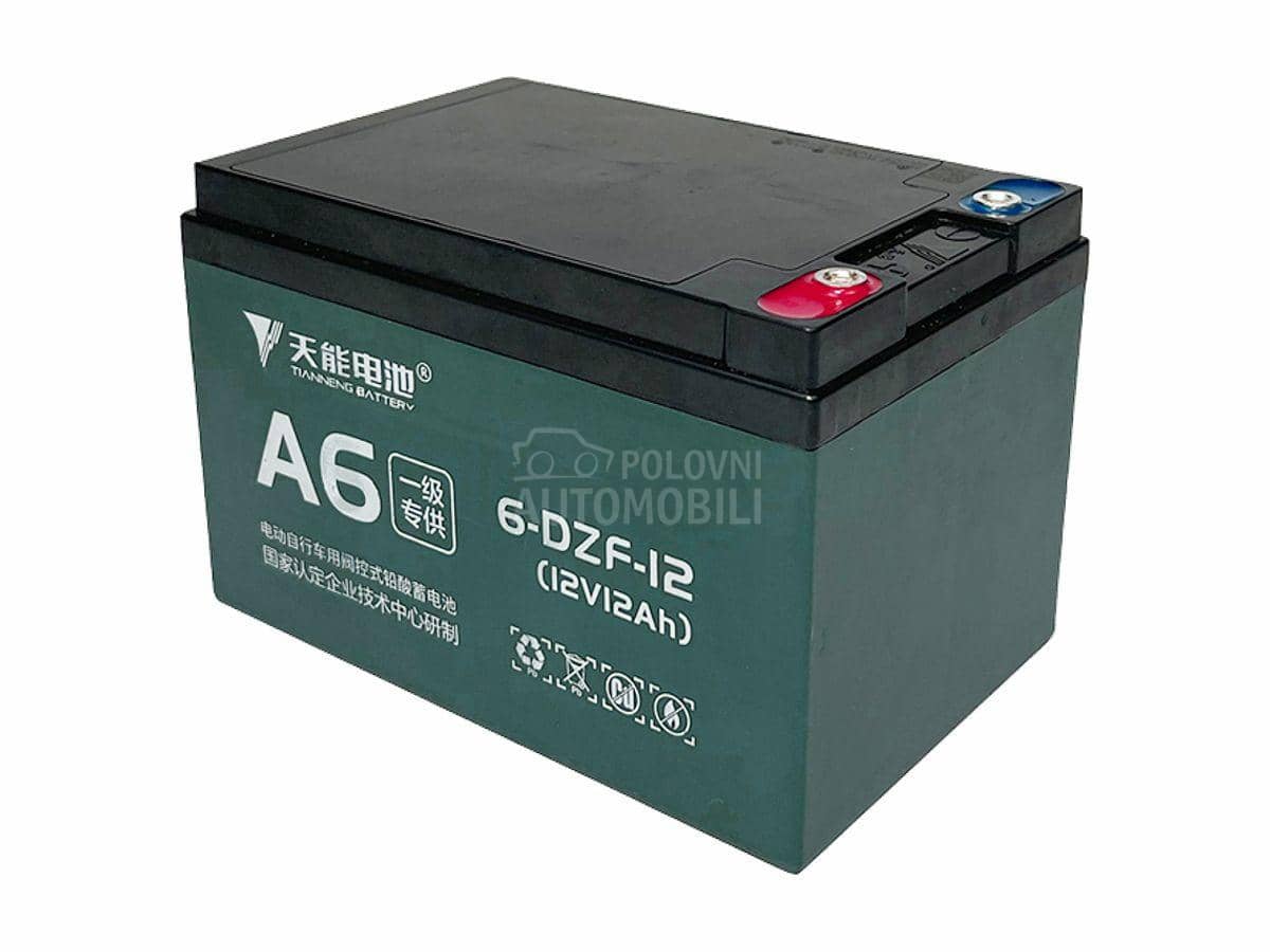 Olovne baterije 12V, 12Ah za električni bicikl | Delovi i oprema za ...