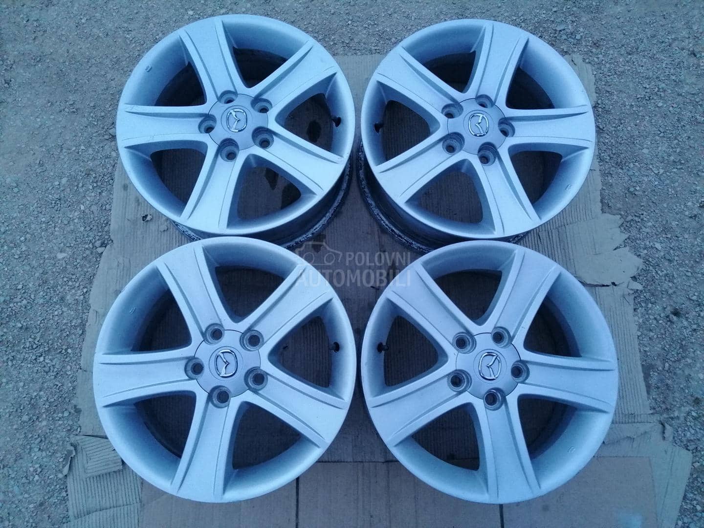 Aluminijumske felne MAZDA 16" 5 x 114.3 | Felne i ratkapne | Polovni ...