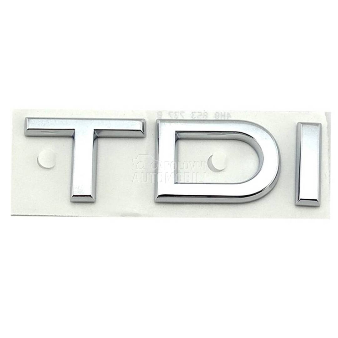 Samolepljiv znak TDI za Audi Ostalo | Auto oprema | Polovni Automobili