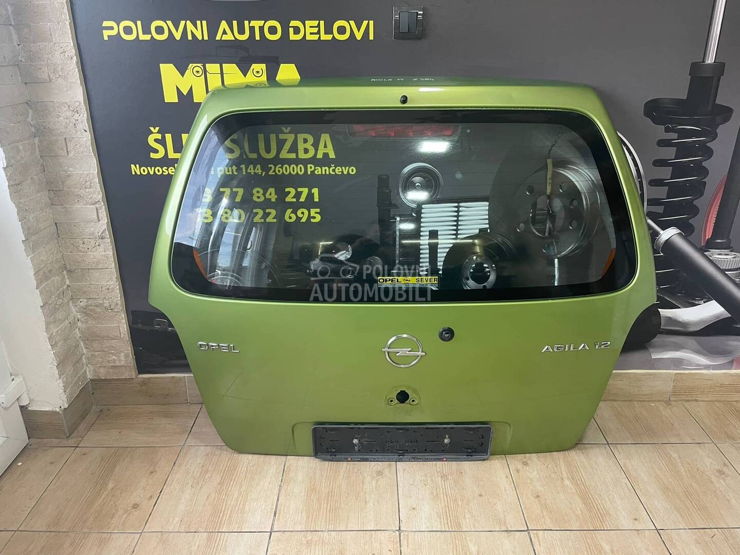 Gepek Vrata za Opel Agila | Auto delovi | Polovni Automobili