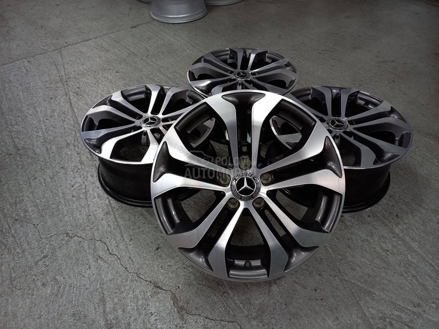 Aluminijumske felne Mercedes Original 17" 5 x 112 | Felne i ratkapne ...