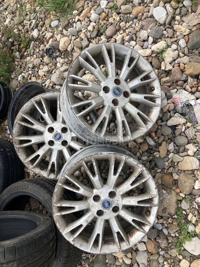 Aluminijumske felne fiat 17" 4 x 100 | Felne i ratkapne | Polovni ...