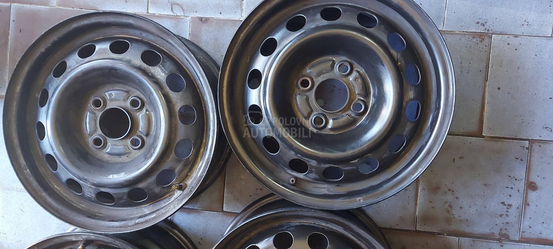 Čelične felne nemacka 14" 4 x 100 | Felne i ratkapne | Polovni Automobili