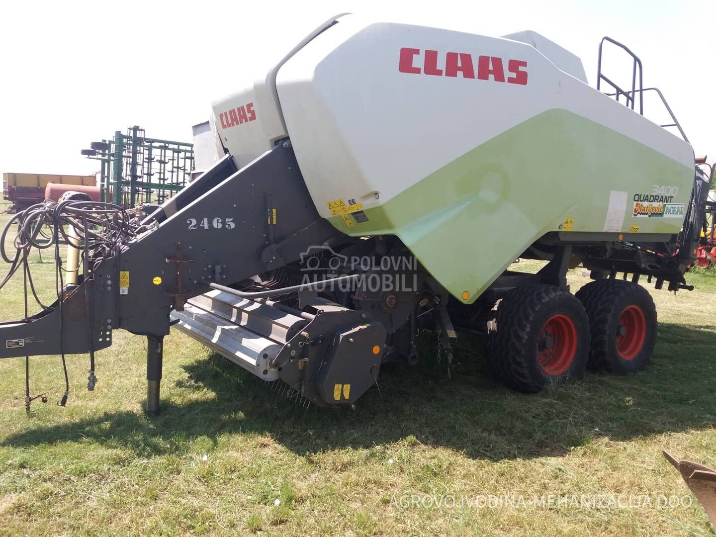 Claas Quadrant 3400 | Polovni Automobili