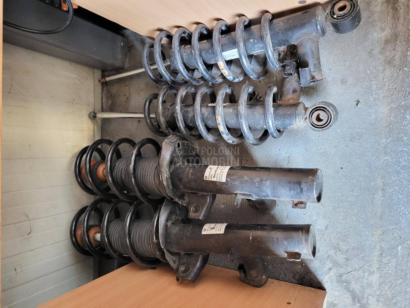 gti gtd amortizeri opruge za Volkswagen Golf 6 od 2008. do 2012. god ...