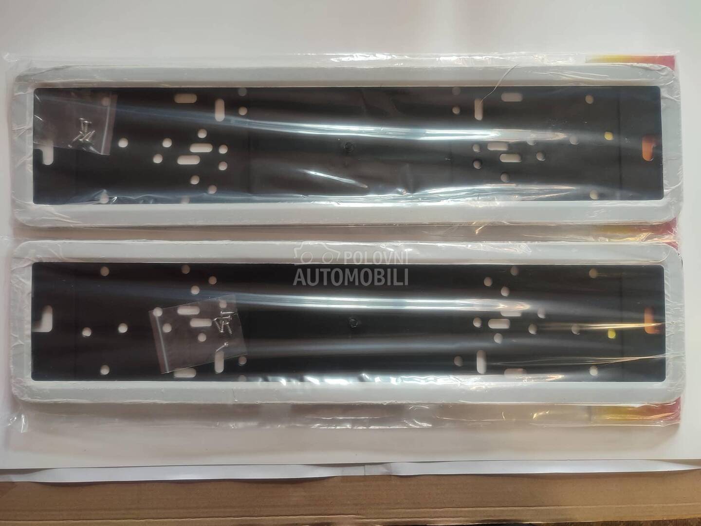 Ramovi tablica Inox hrom | Auto oprema | Polovni Automobili