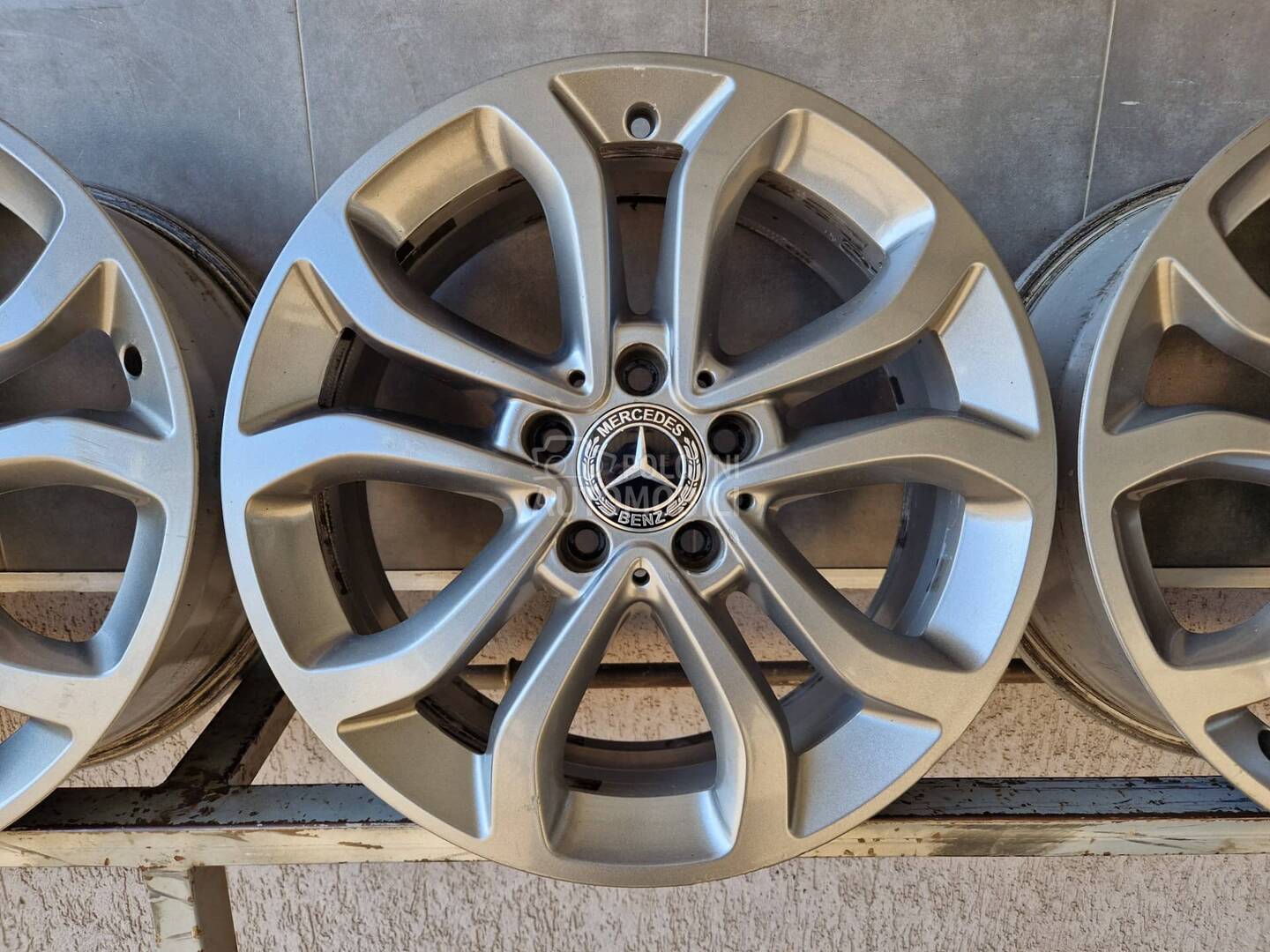 Aluminijumske felne mercedes original 17" 5 x 112 | Felne i ratkapne ...