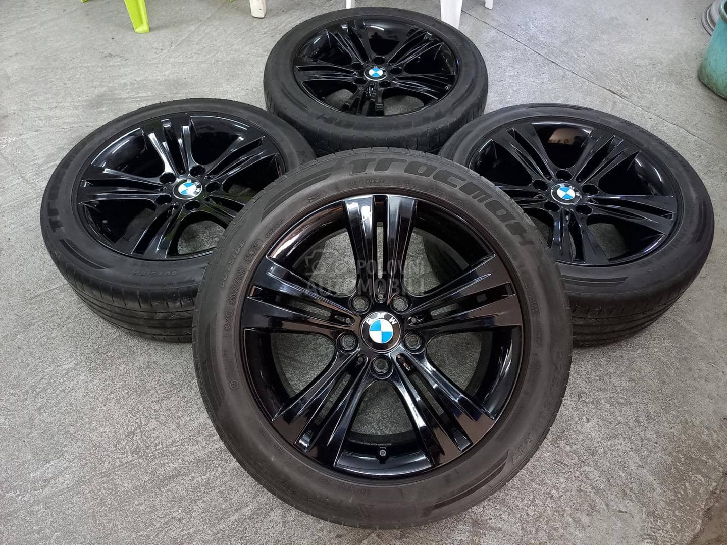 Aluminijumske felne BMW F30 Original 17" 5 x 120 | Felne i ratkapne ...