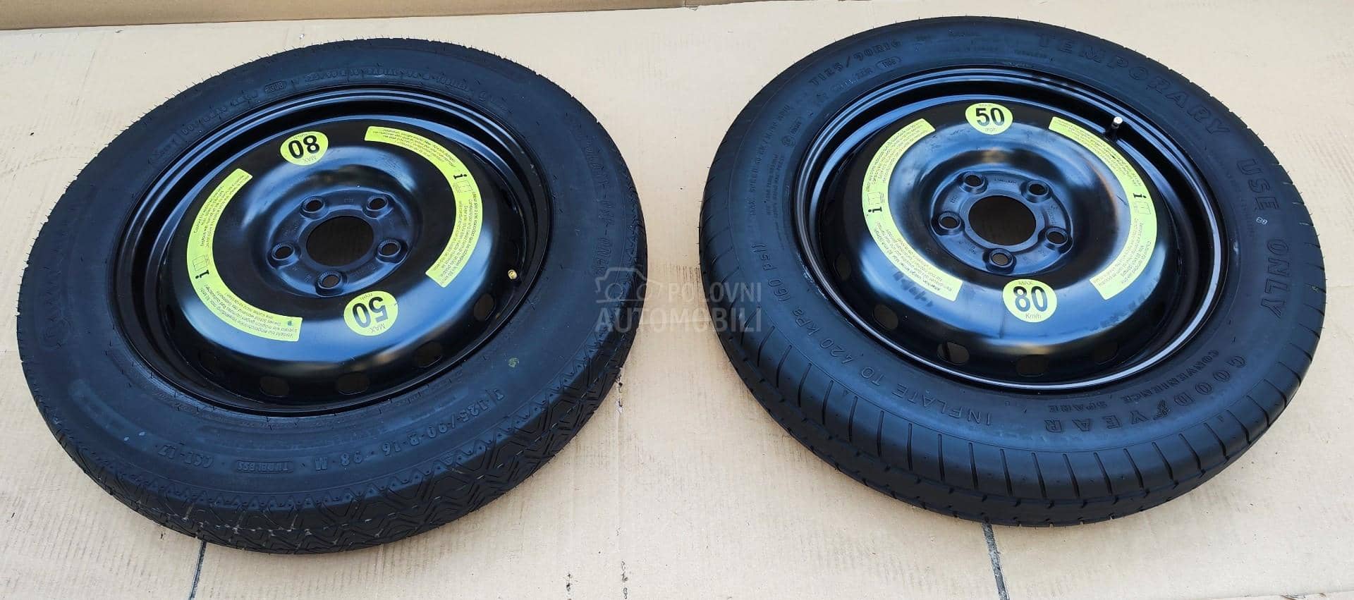 Rezervni tocak za Mercedes Benz A 140, A 150, A 160 ... | Auto oprema ...