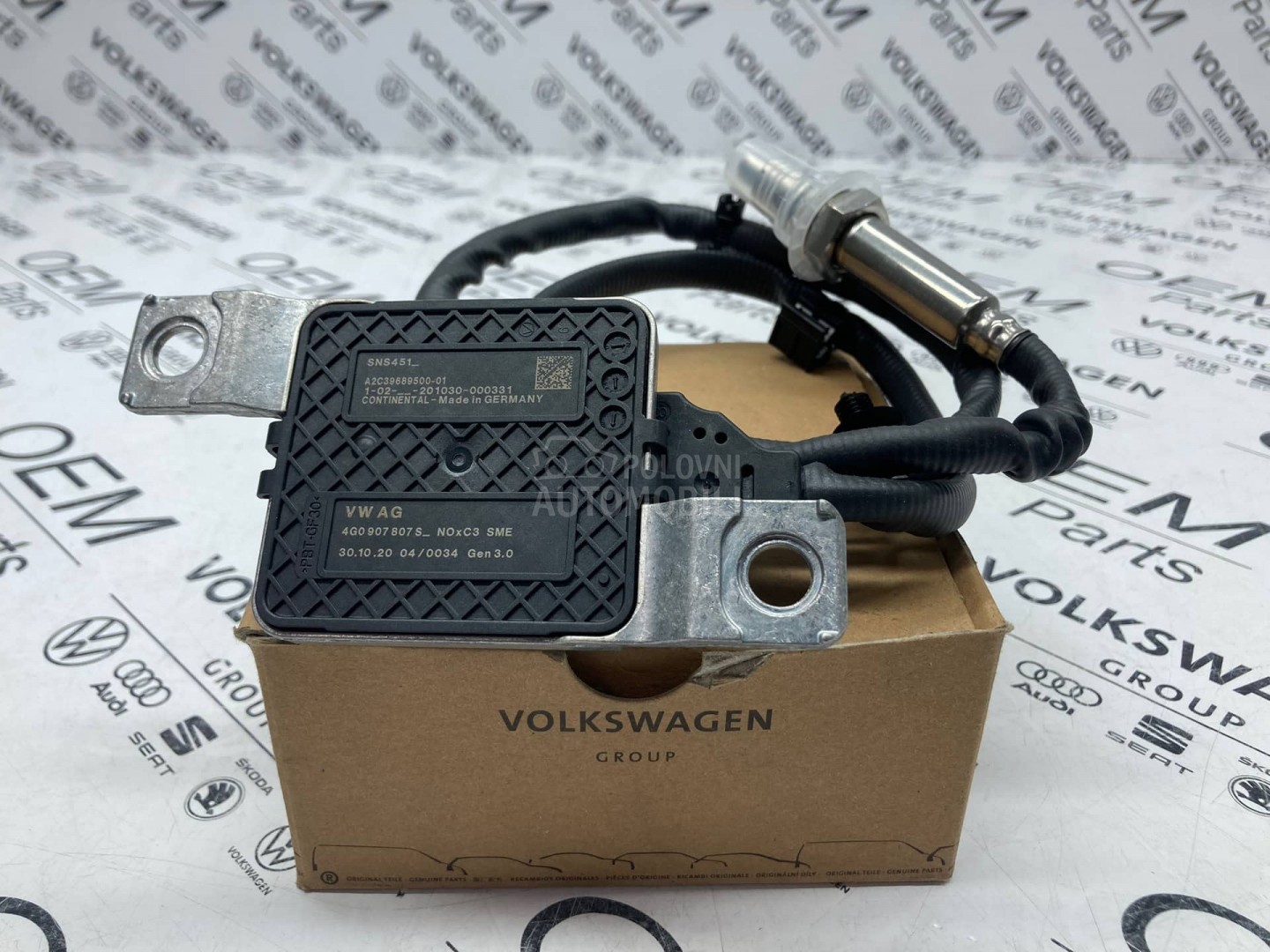 NOX Senzor za Volkswagen Tiguan, Touran, Golf 7 ... - 4G0 907 807 S ...