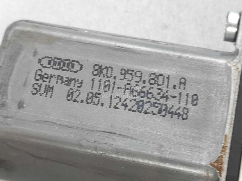 MOTORIC PODIZACA STAKLA za Audi A4 - 8K0959801A | Auto delovi | Polovni ...