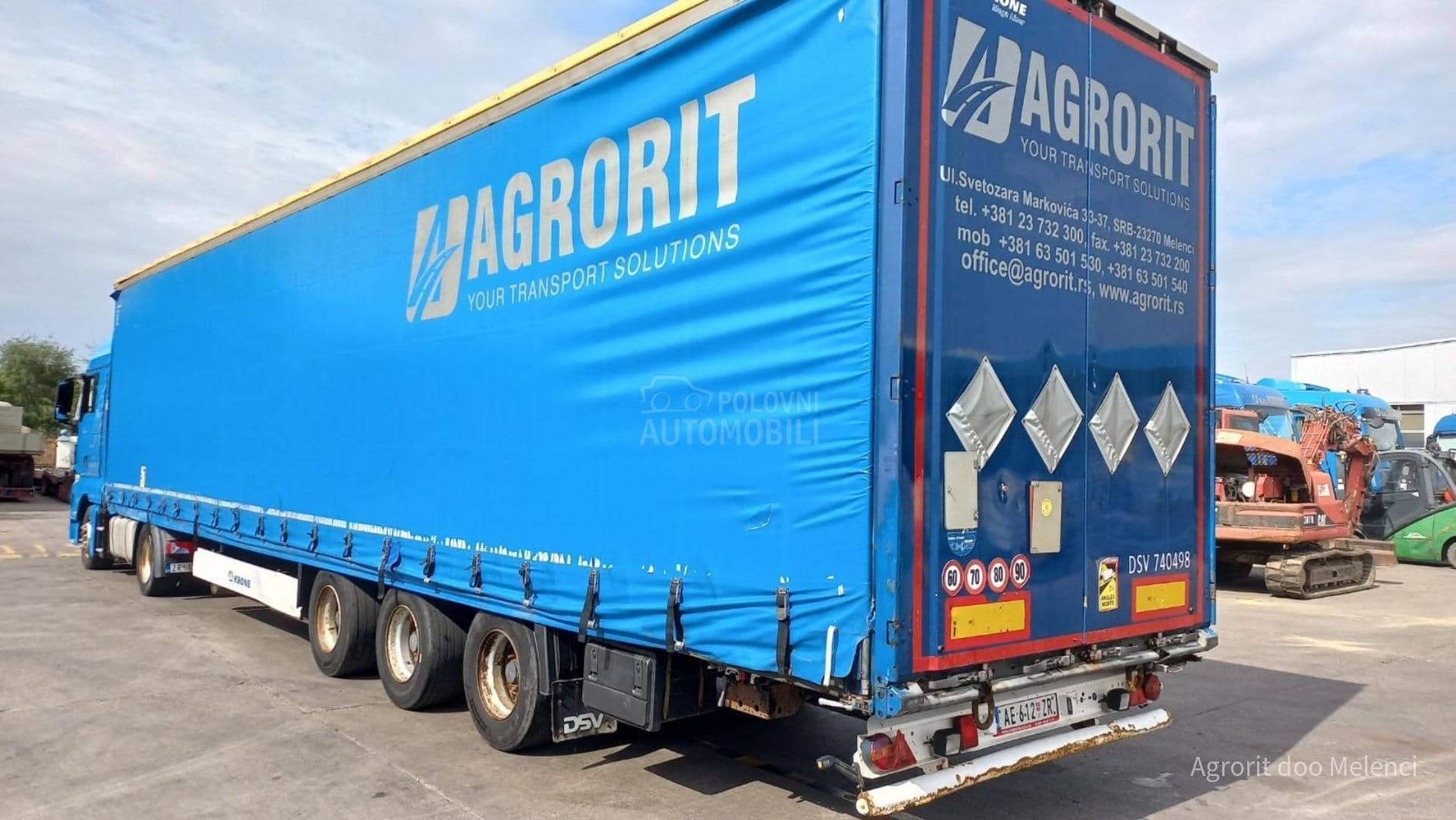 Polovni Krone SD Anhanger 2014. god. Polovni Automobili Srbija, Melenci