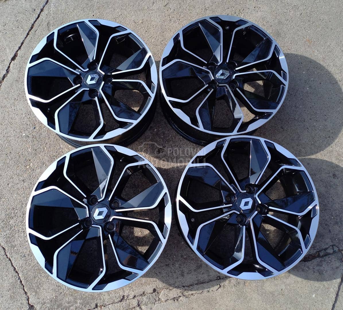 Aluminijumske felne Reno Dacia 16" 4 x 100 | Felne i ratkapne | Polovni ...