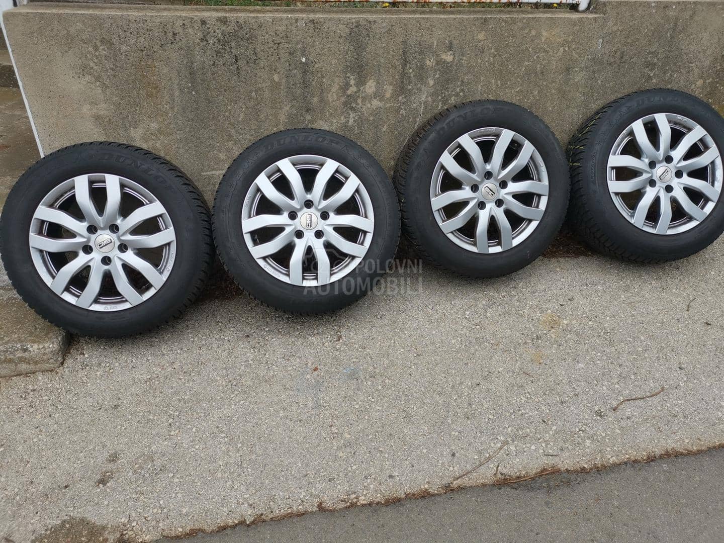 Aluminijumske felne CMS DANLOP 16" 5 x 112 | Felne i ratkapne | Polovni ...