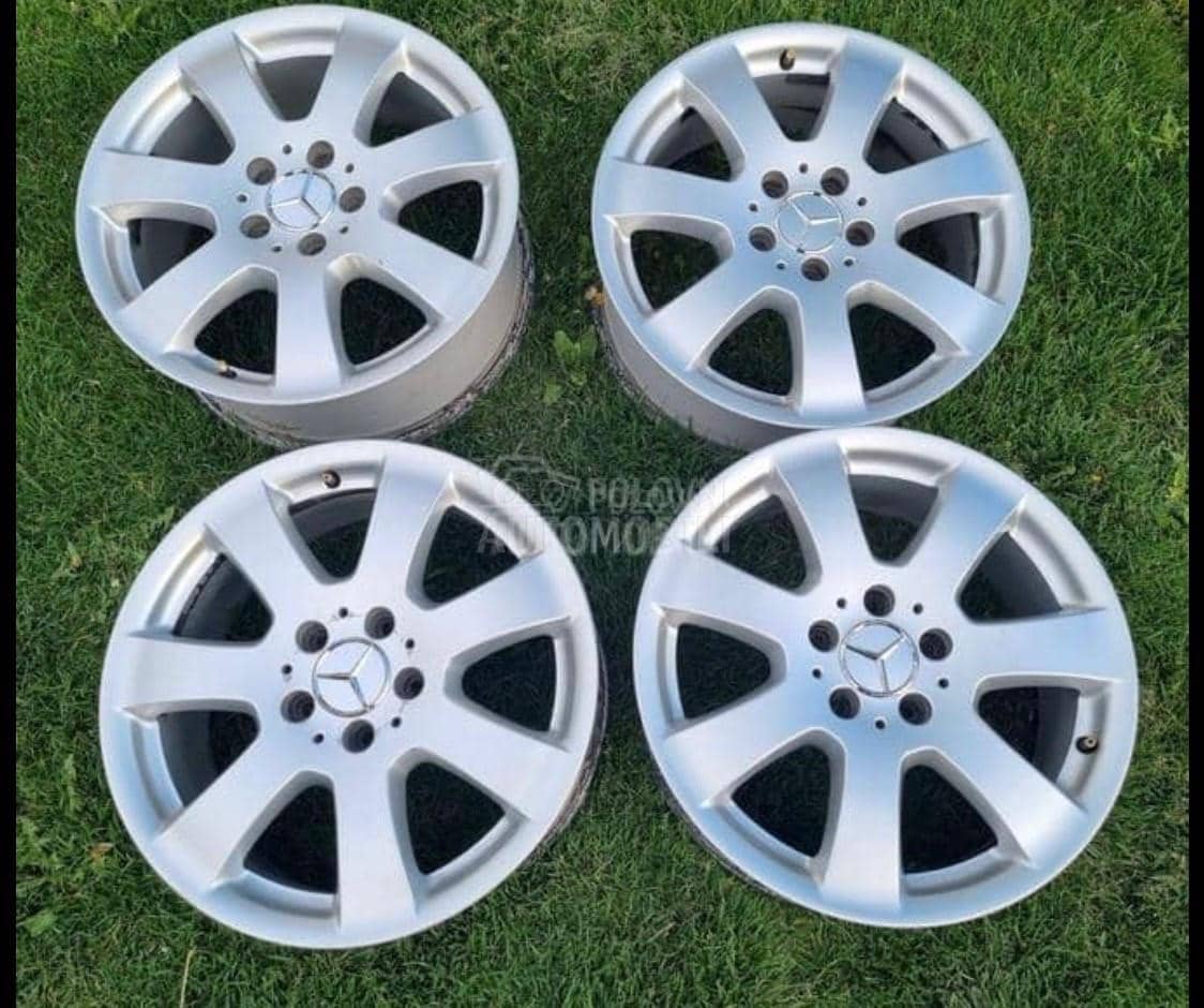 Aluminijumske felne mercedes 17" 5 x 112 | Felne i ratkapne | Polovni ...