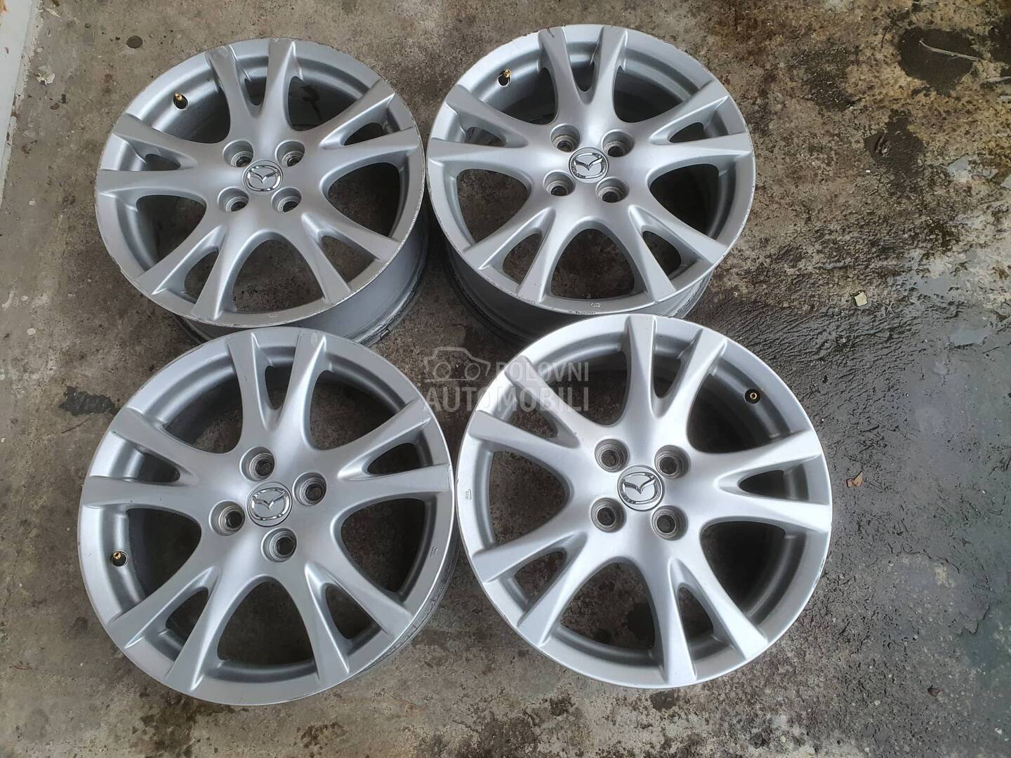 Aluminijumske felne mazda 16" 4 x 100 | Felne i ratkapne | Polovni ...