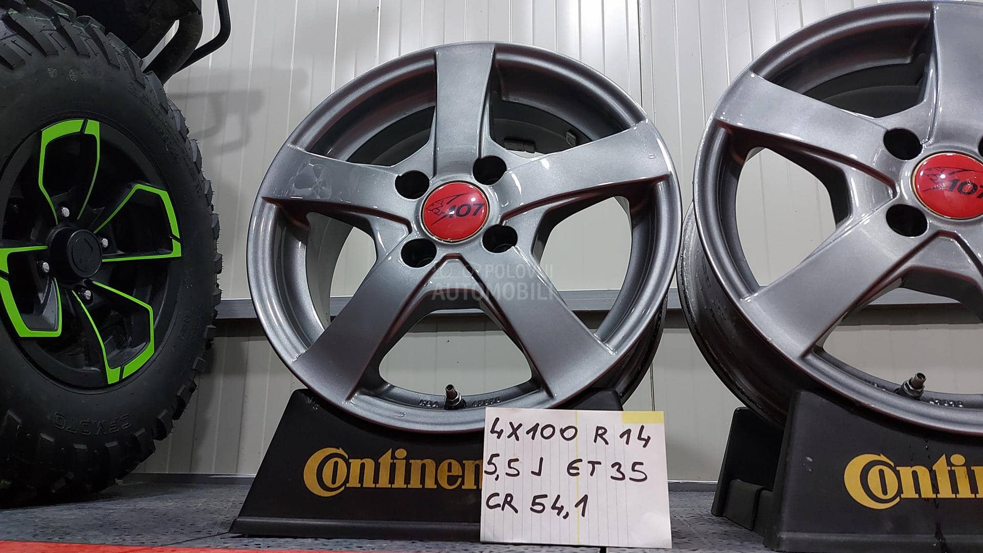 Aluminijumske felne 14" 4 x 100 | Felne i ratkapne | Polovni Automobili