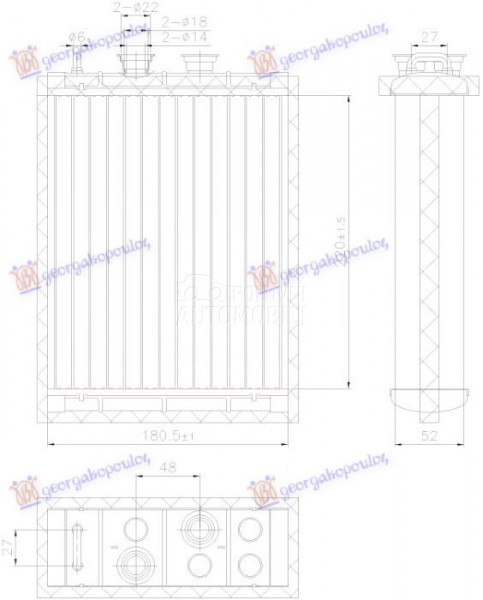 Grejac Kabine za Volvo V90 od 2016. do 2021. god. - 31694082 | Auto ...