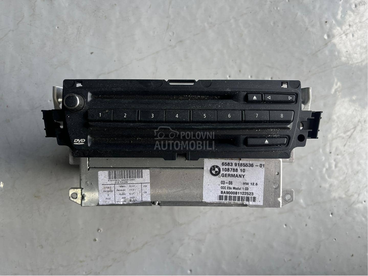 ccc modul multimedija e90 e92 za BMW Serija 3 od 2005. do 2009. god ...