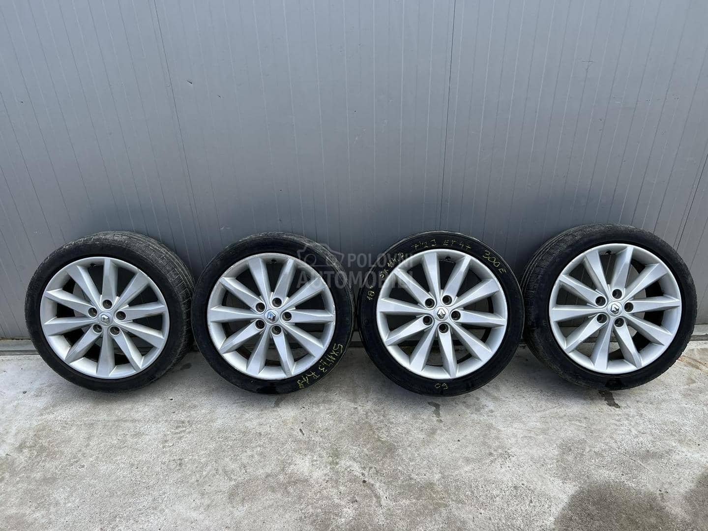 Aluminijumske felne Renault 18" 5 x 114.3 | Felne i ratkapne | Polovni ...