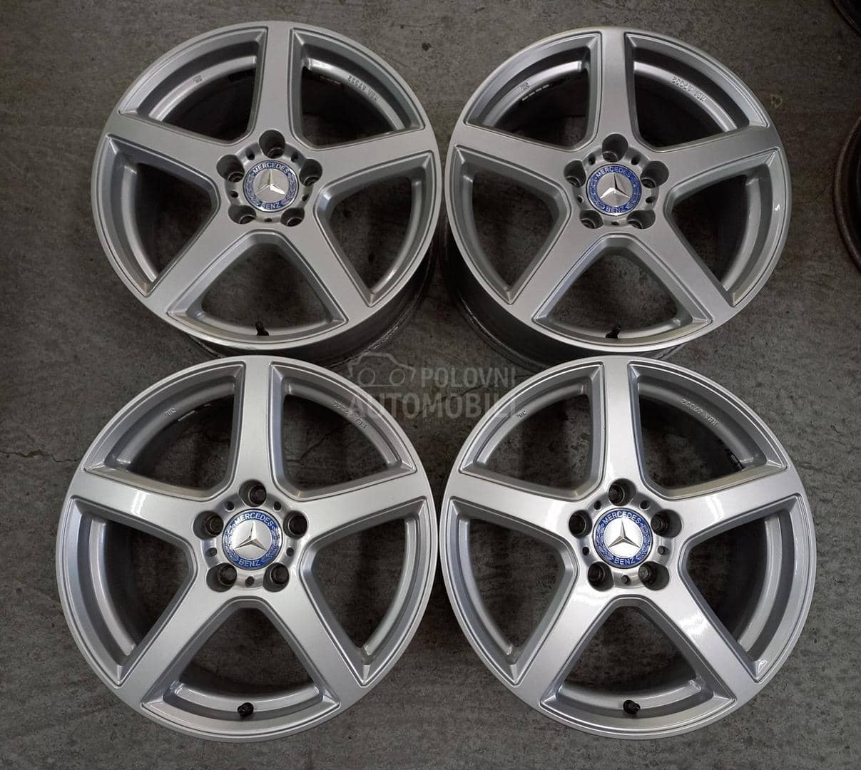 Aluminijumske felne Mercedes Original 17" 5 x 112 | Felne i ratkapne ...