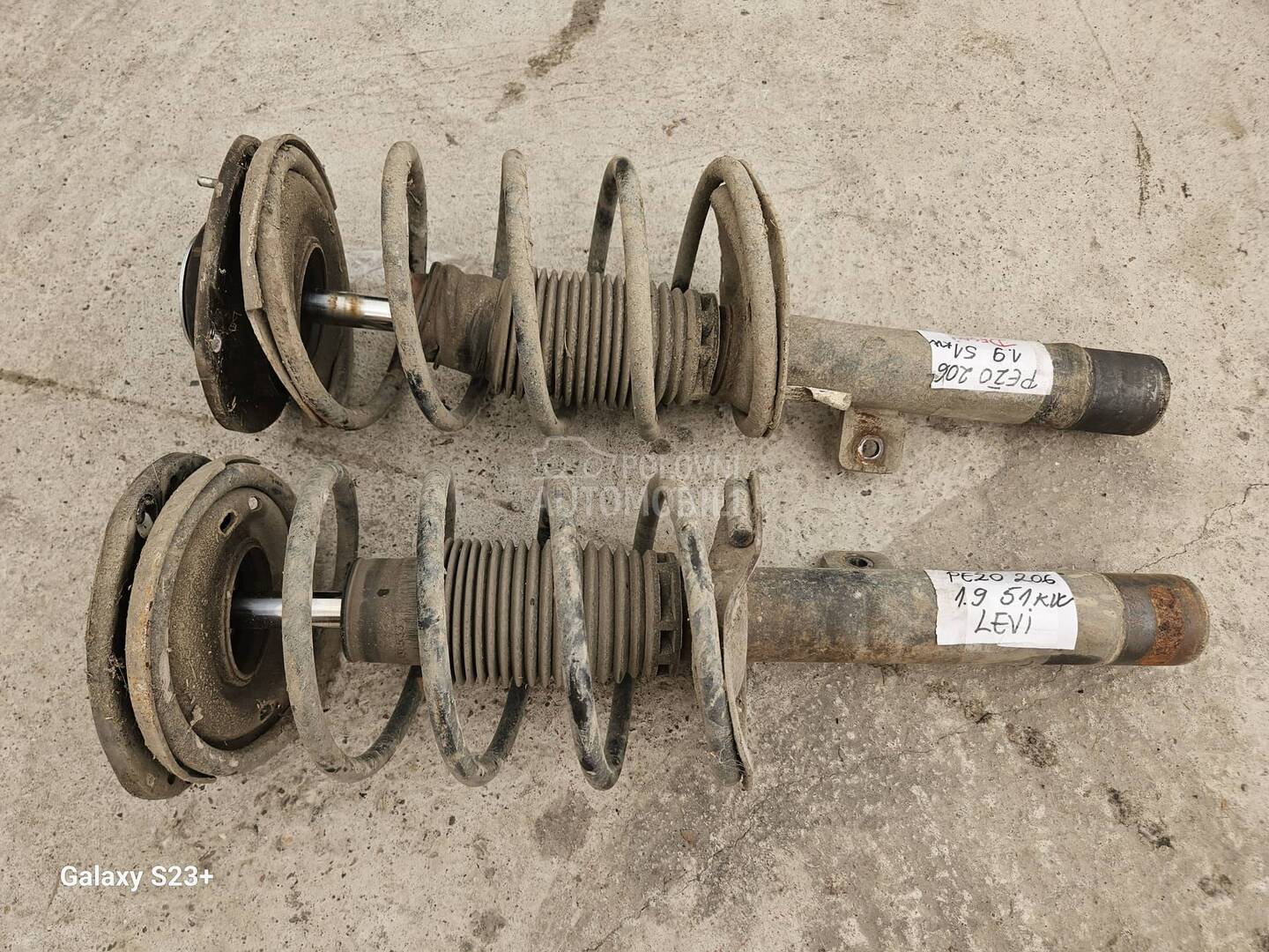 AMORTIZER OPRUGA SOLJA za Peugeot 206, 306, 308 ... | Auto delovi ...