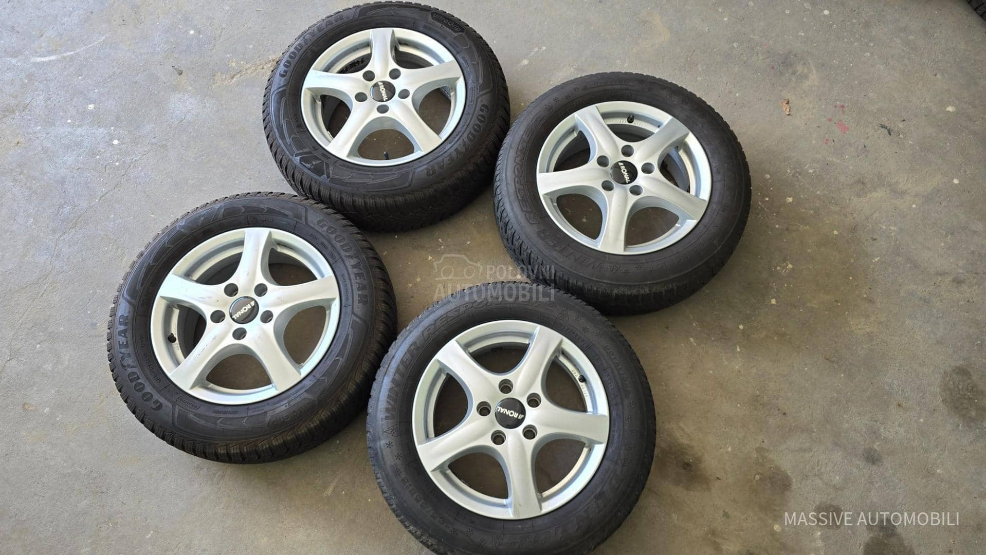 Aluminijumske felne RONAL GERMANY 15" 5 x 112 | Felne i ratkapne ...