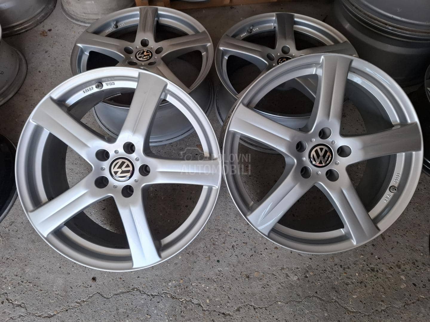 Aluminijumske felne wv , skoda 18" 5 x 112 | Felne i ratkapne | Polovni ...