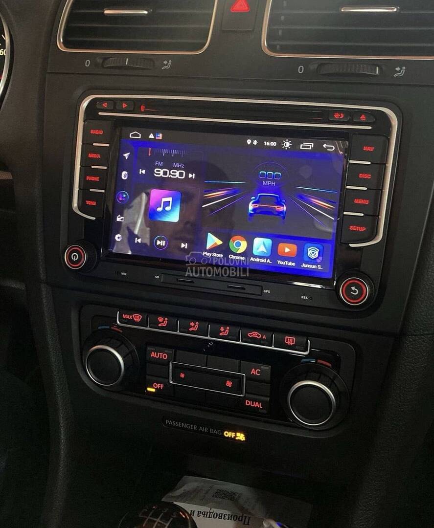 Android Navigacija Multimedija za Volkswagen Golf 5, Passat B6, Passat ...