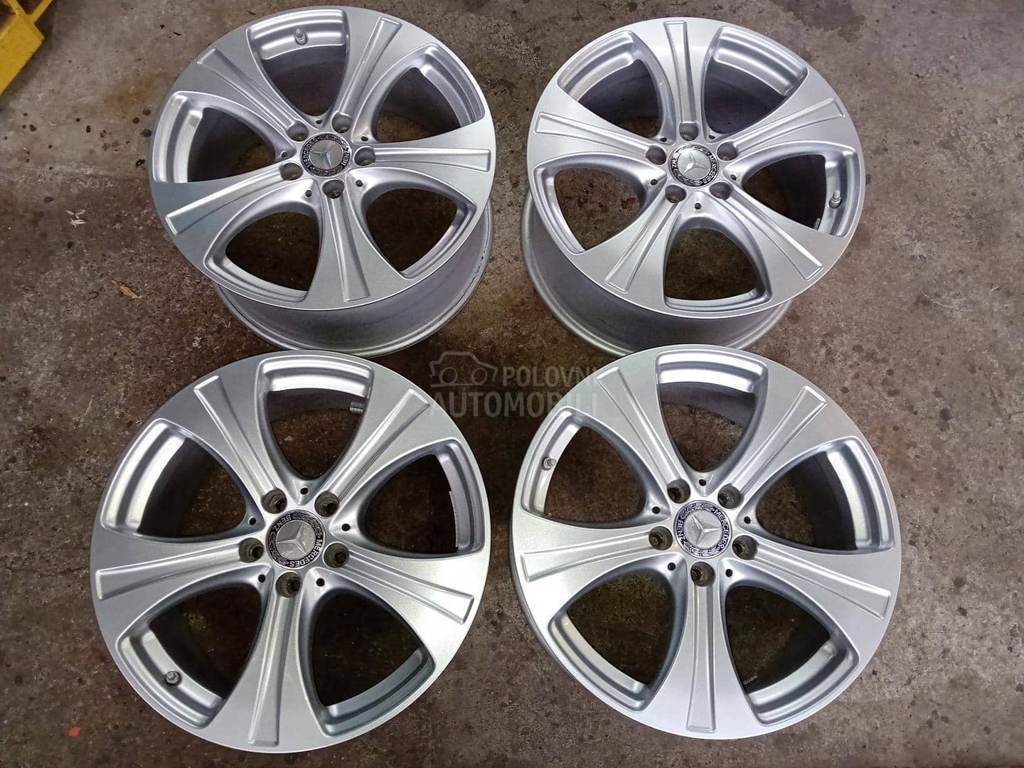 Aluminijumske felne Mercedes 18" 5 x 112 | Felne i ratkapne | Polovni ...