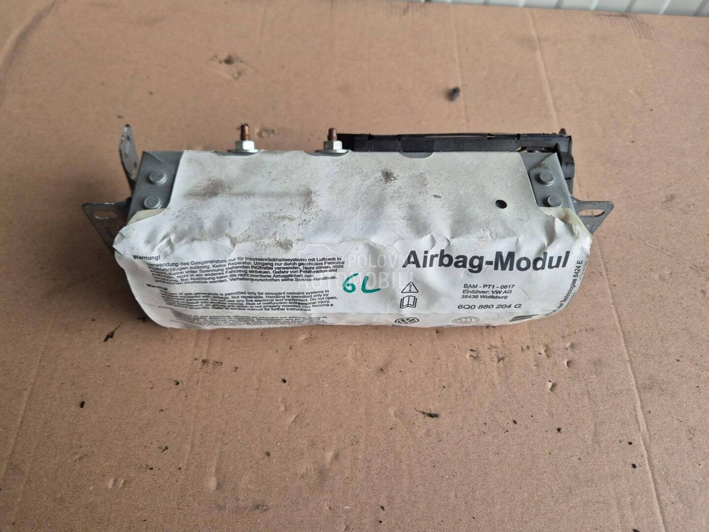 Vazdušni jastuk - airbag table za Seat Ibiza od 2003. do 2008. god ...