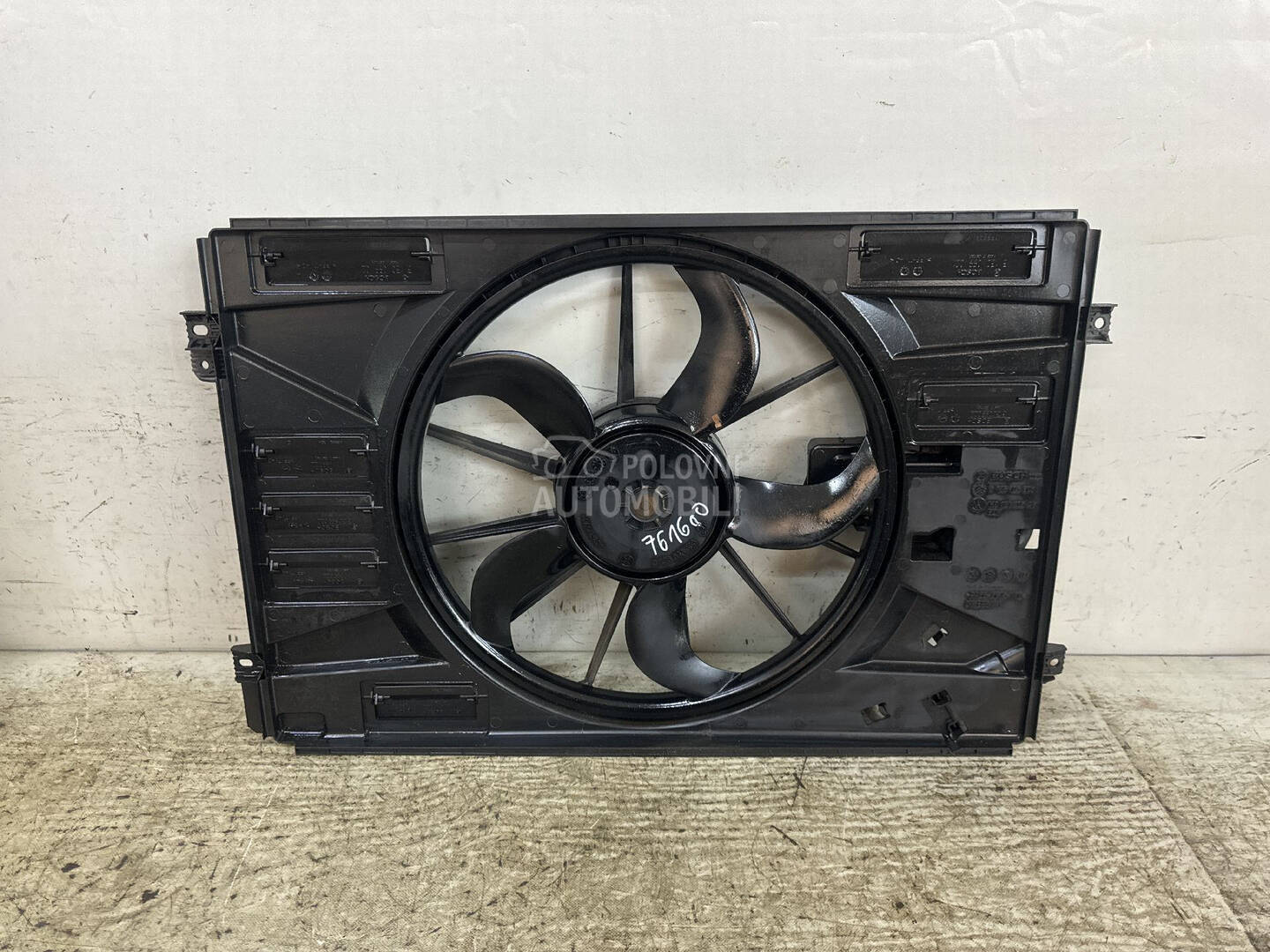 VENTILATOR za Volkswagen Golf 6 - 1K0121203AN | Auto delovi | Polovni ...