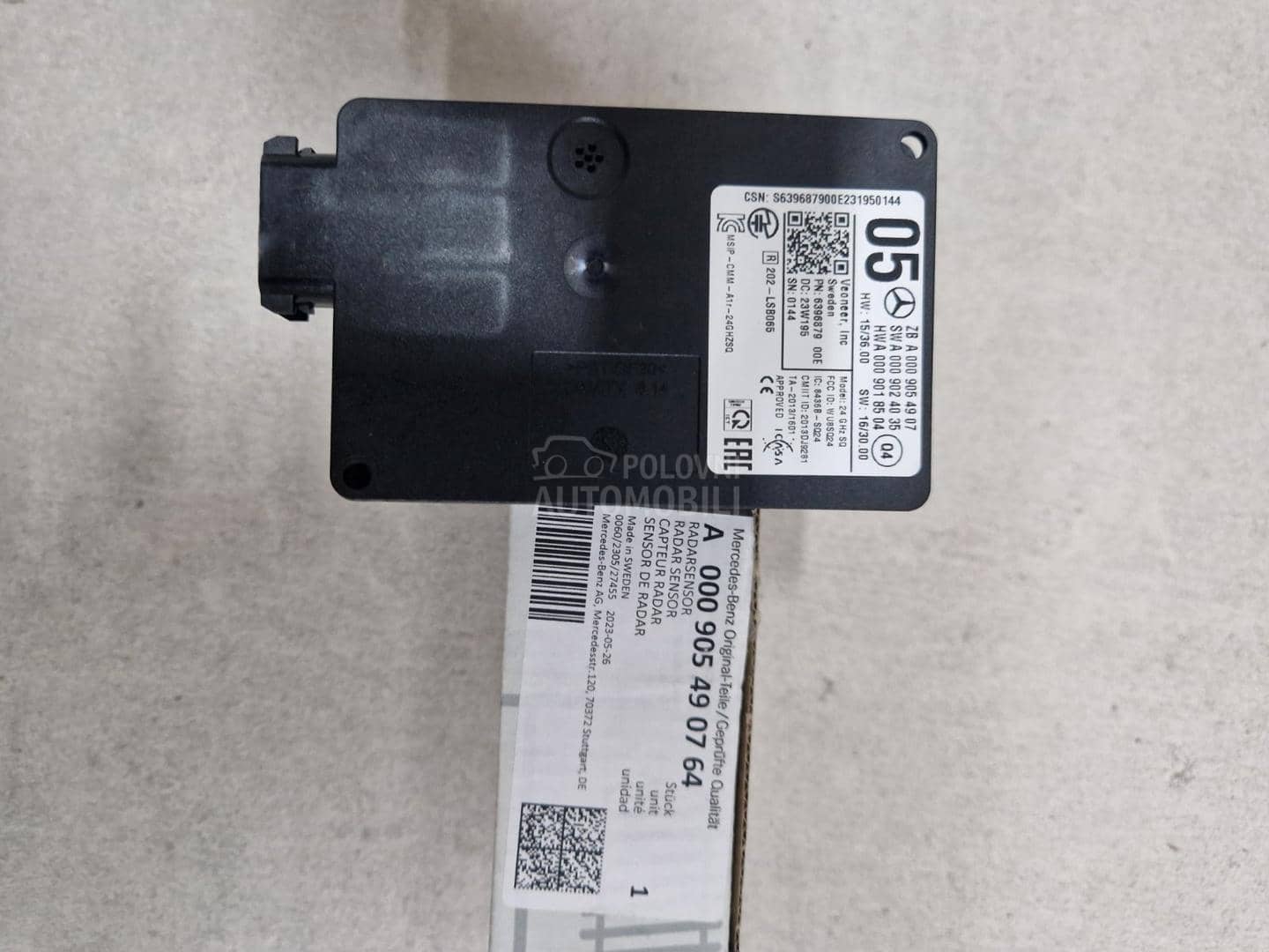 radar za Mercedes Benz A 140, A 150, A 160 ... od 2012. do 2024. god ...