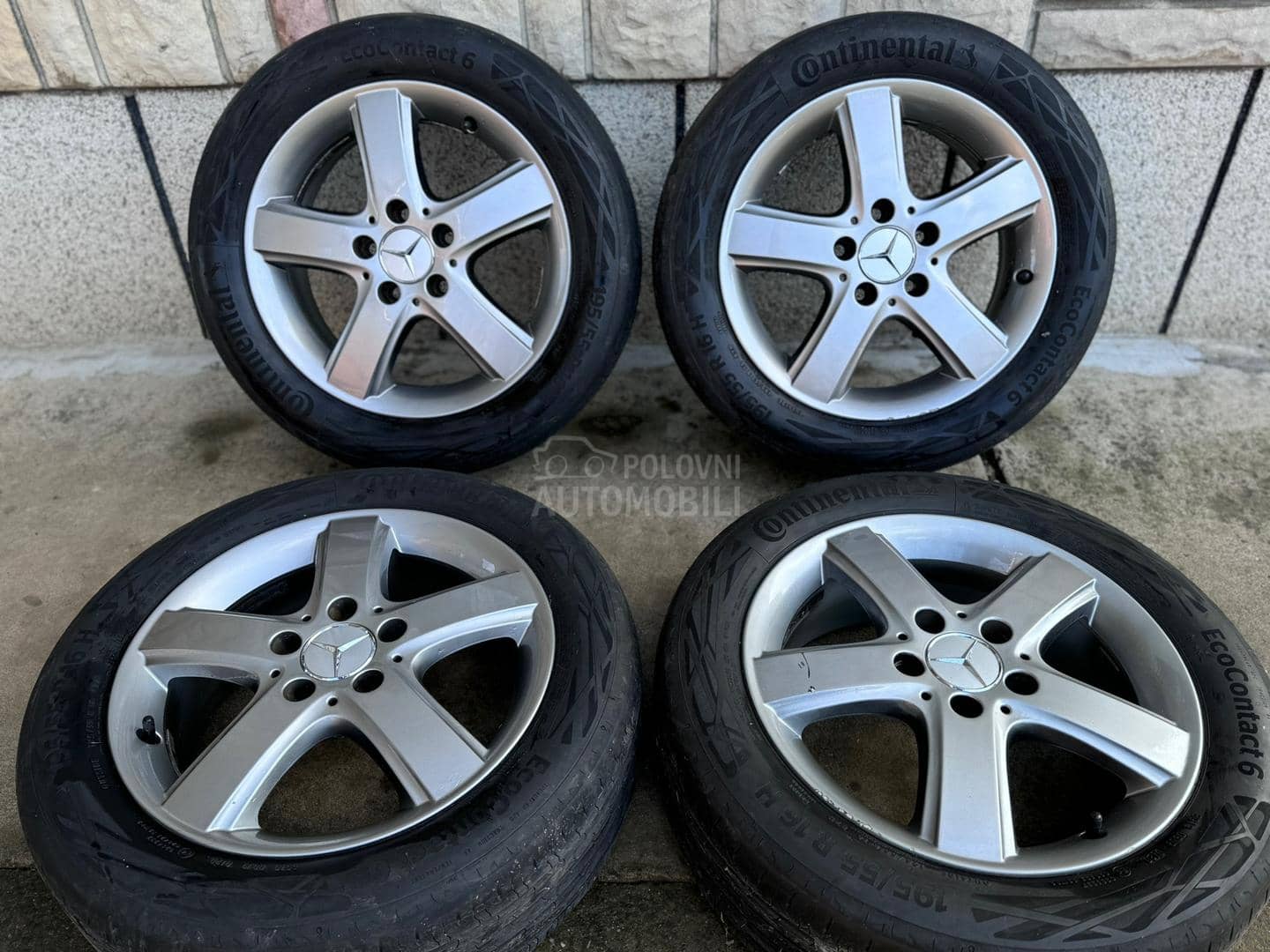 Aluminijumske felne Mercedes Benz 16" 5 x 112 | Felne i ratkapne ...