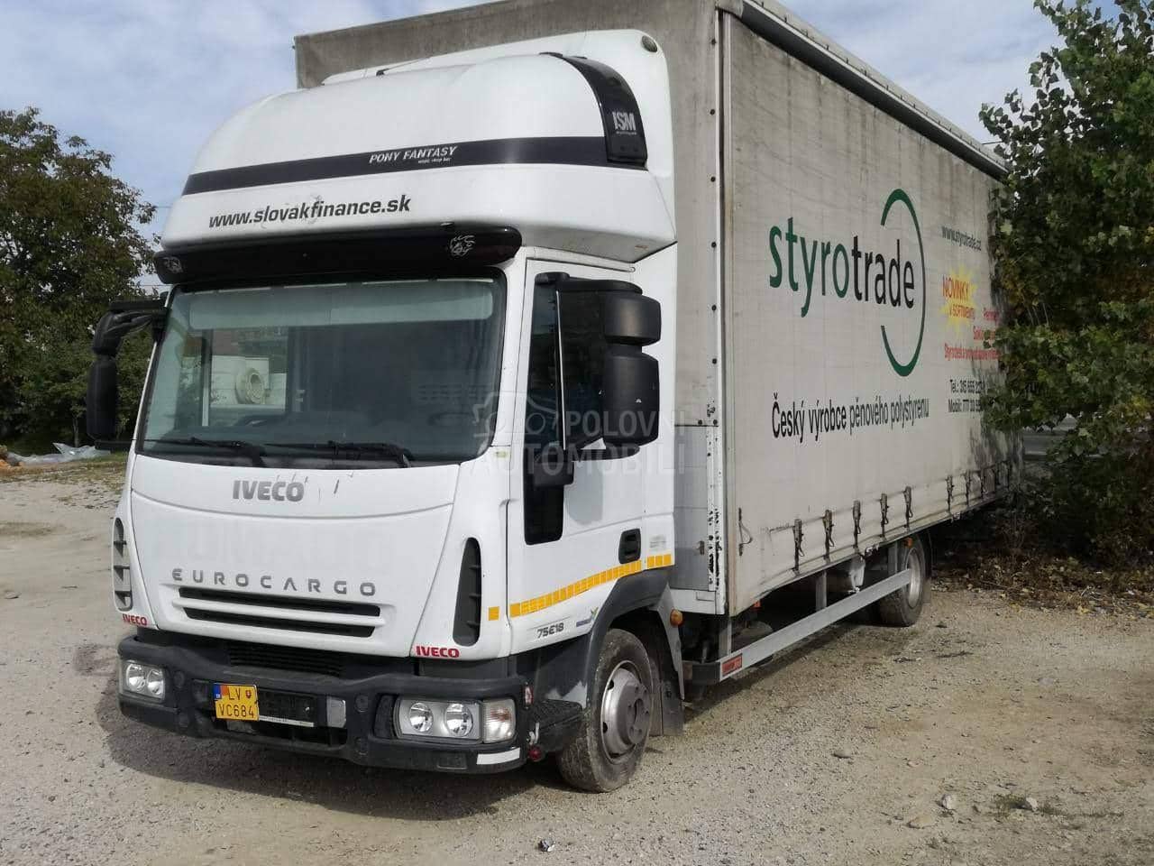 Polovni Iveco Cargo 75E18 2007. god. Polovni Automobili Srbija, Beograd