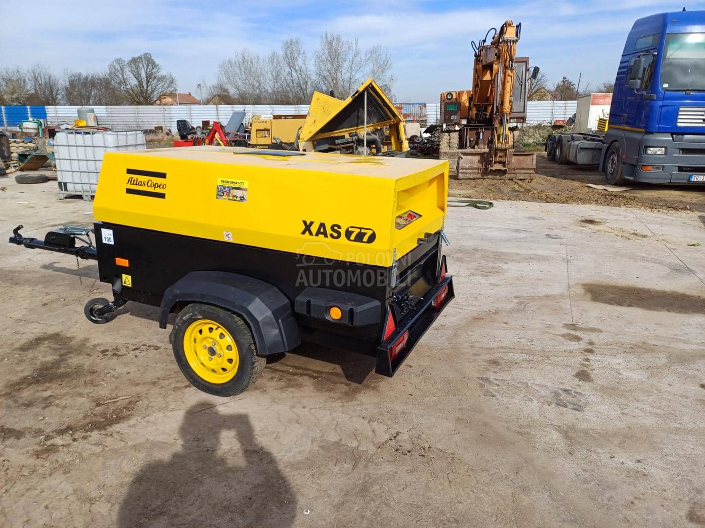 Polovni Atlas Copco XAS 77 2007. god. Polovni Automobili Srbija, Sombor