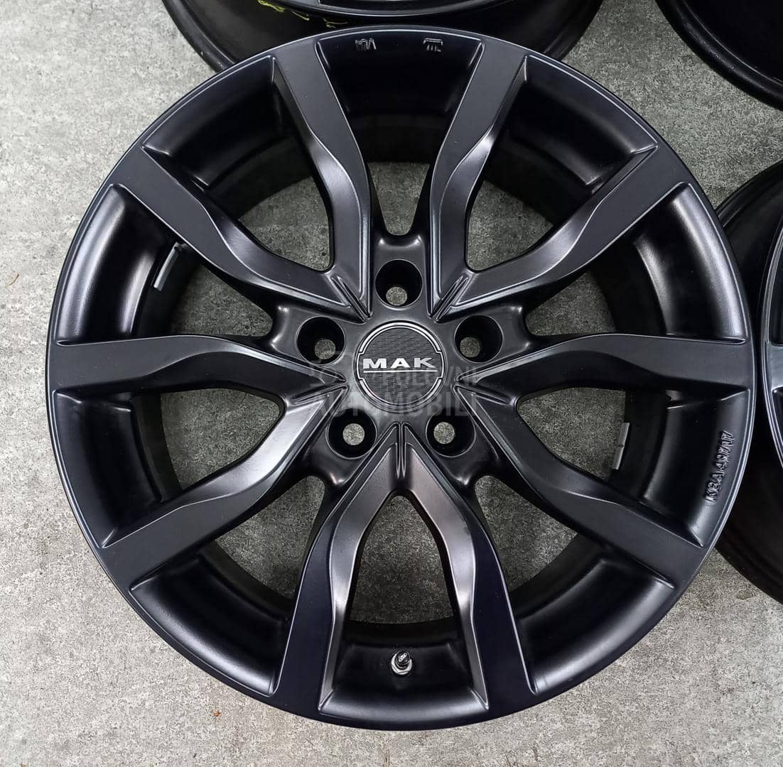 Aluminijumske felne MAK Black Edition 17" 5 x 114.3 | Felne i ratkapne ...