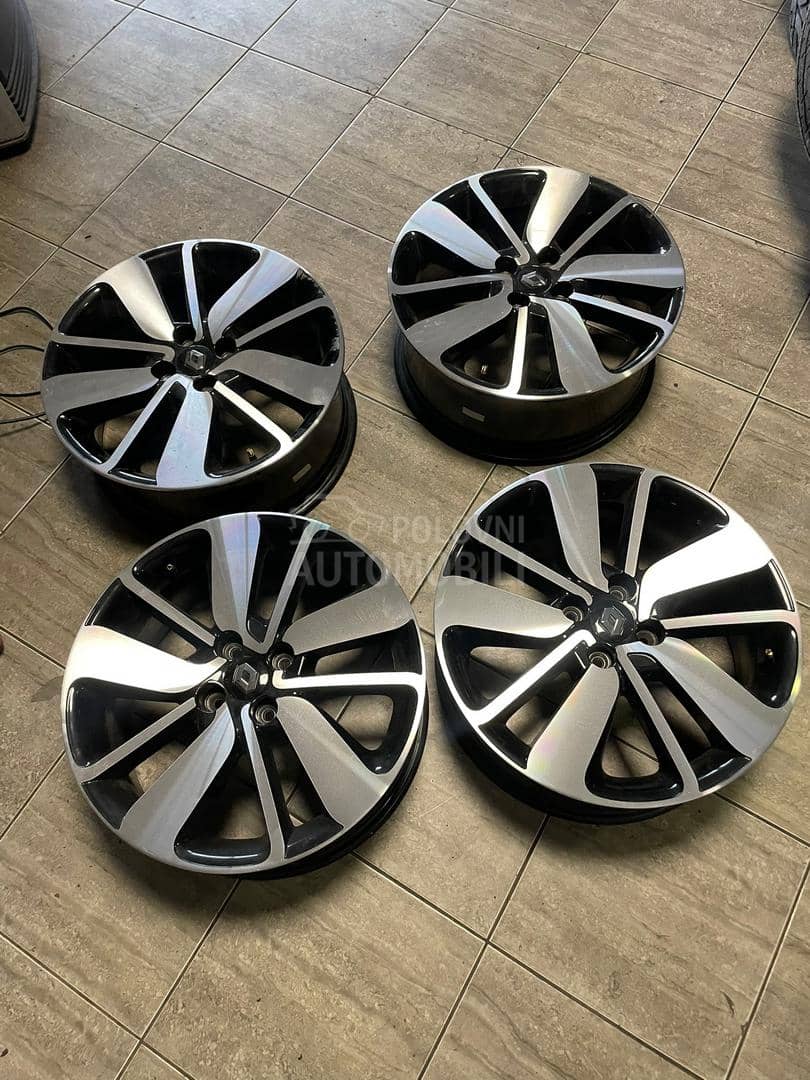 Aluminijumske felne renault 17" 4 x 100 | Felne i ratkapne | Polovni ...