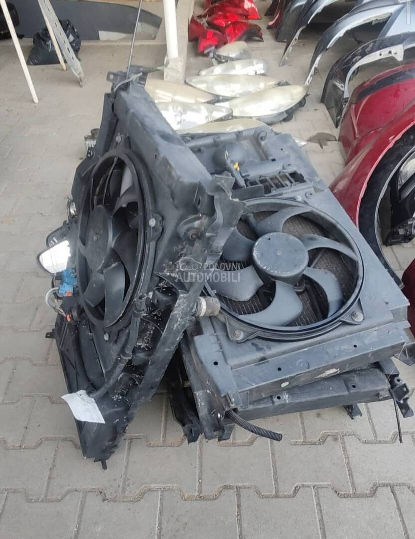 307 ventilator hladnjak prsa za Peugeot 206, 206 plus, 207 ... od 2002 ...