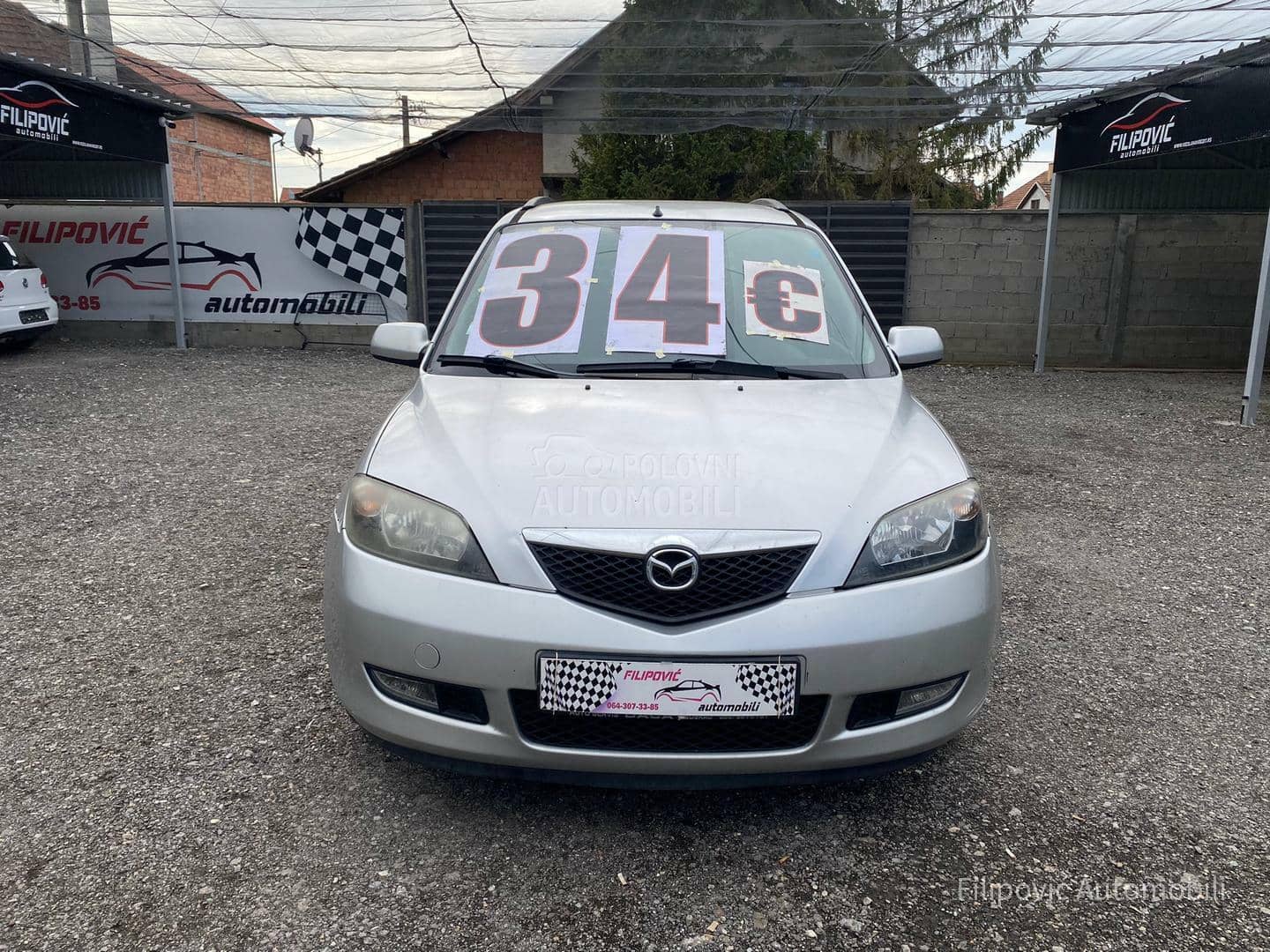 Polovni Mazda 2 RATA 34E 2004. god. Polovni Automobili Srbija, Beograd
