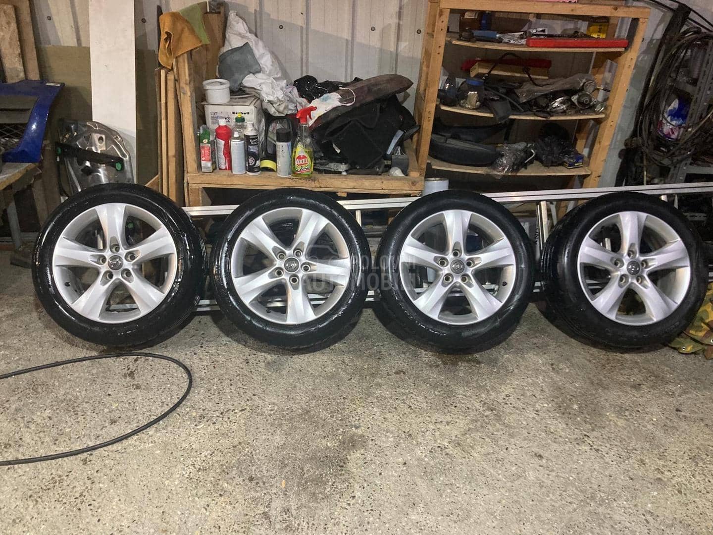 Aluminijumske felne Astra J 17" 5 x 105 | Felne i ratkapne | Polovni Automobili