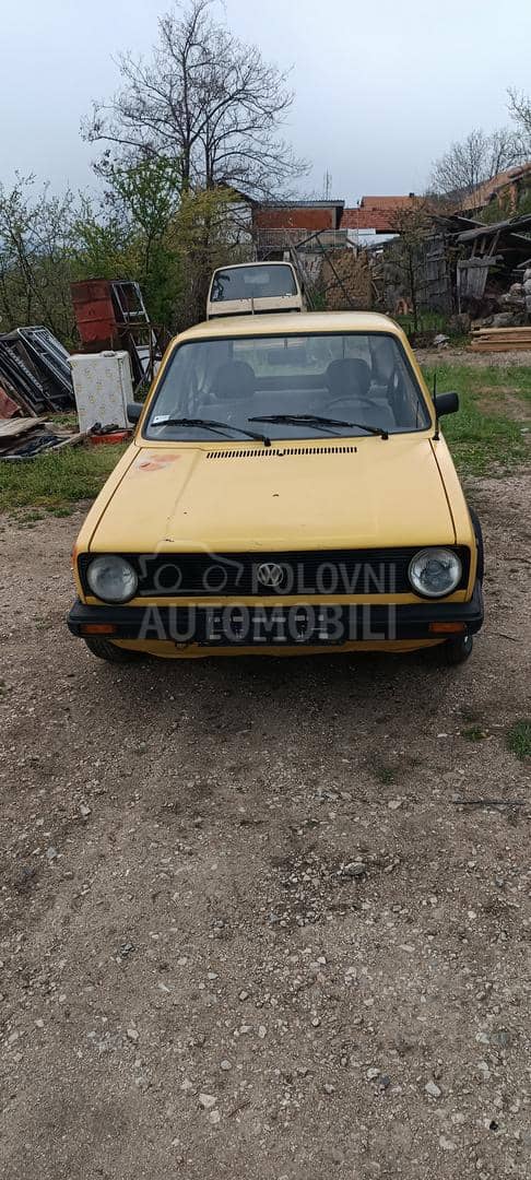 Polovni Volkswagen Golf 1 1982. god. Polovni Automobili Srbija, Pirot